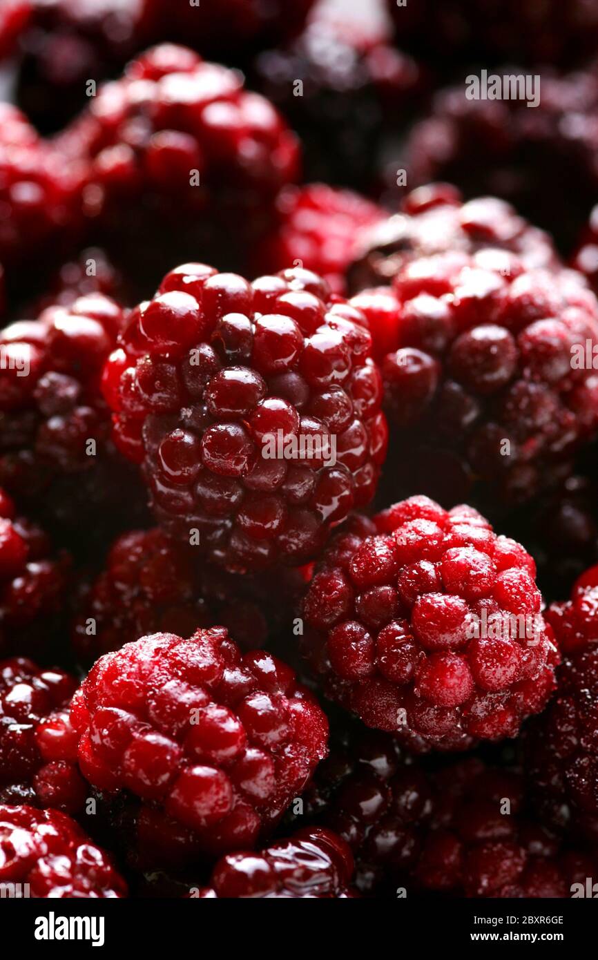 Frozen raspberries hi-res stock photography and images - Alamy
