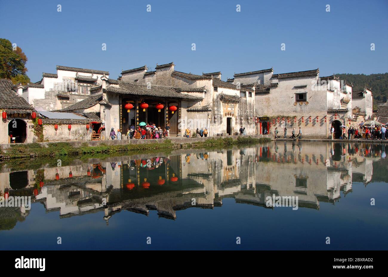 Hongcun Ancient Town in Anhui Province, China. Architecture of Lexu ...