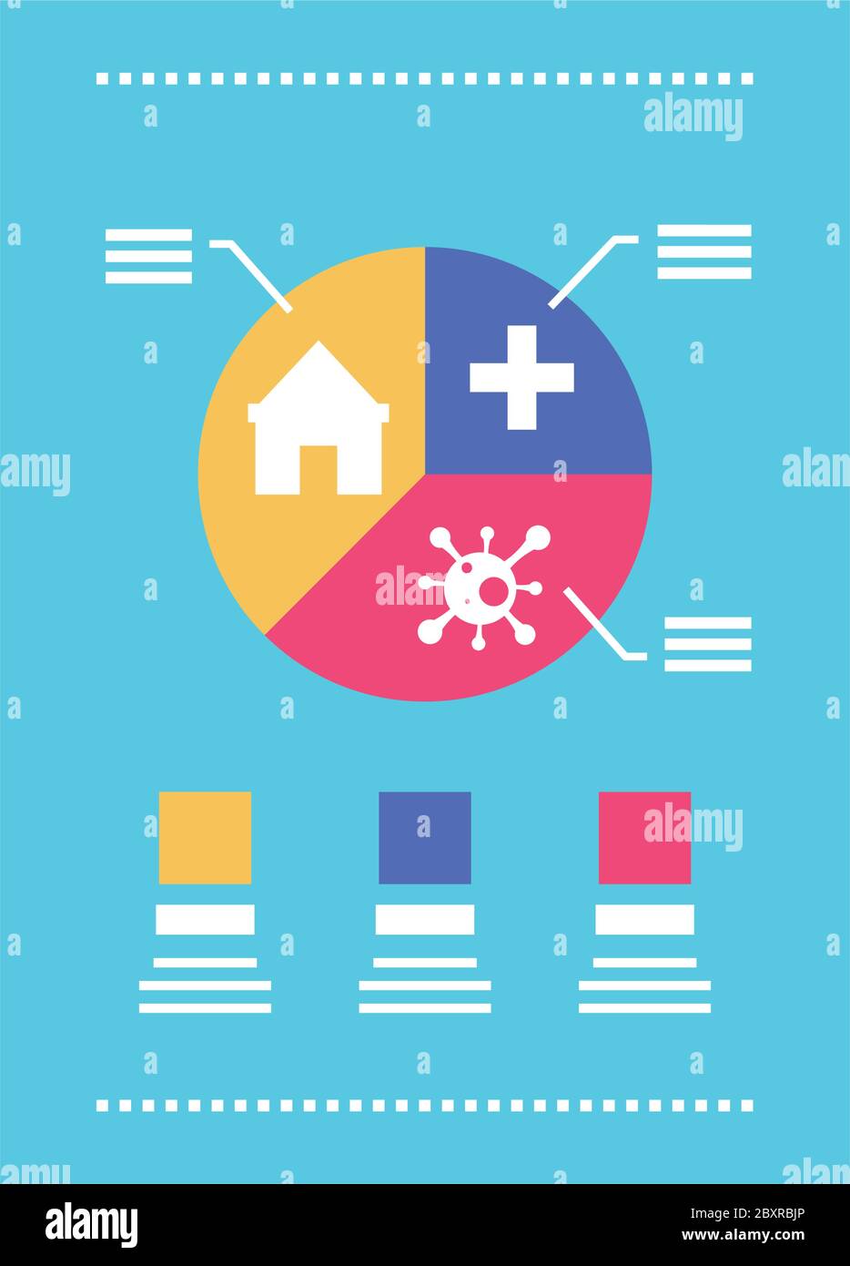 coronavirus infographic template, information and medical data vector ...