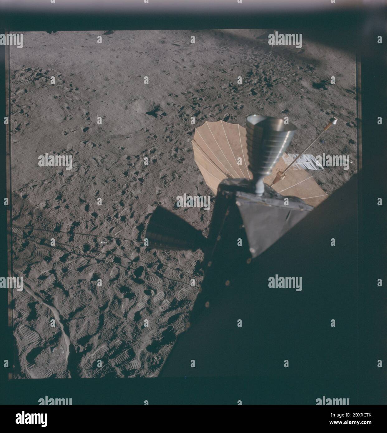 AS14-66-9326 - Apollo 14 - Apollo 14 Mission image - View from the ...
