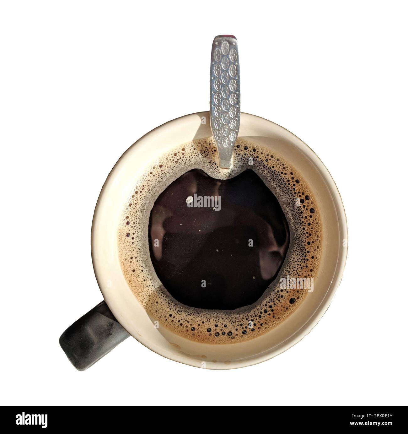 Coffee from above Cut Out Stock Images & Pictures - Alamy