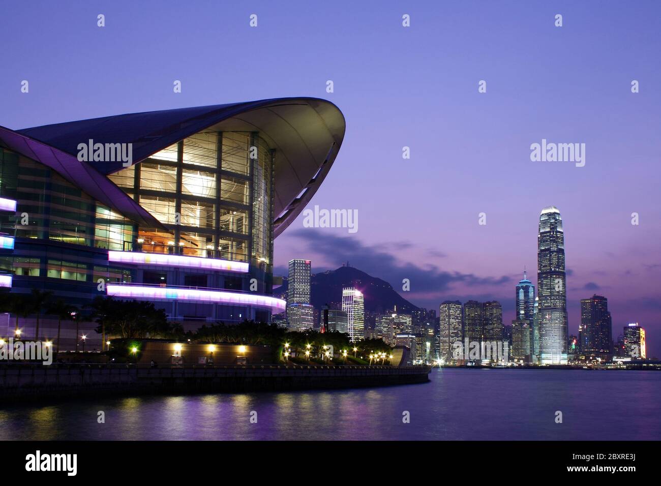 The hong kong convention and exhibition centre hi-res stock photography ...