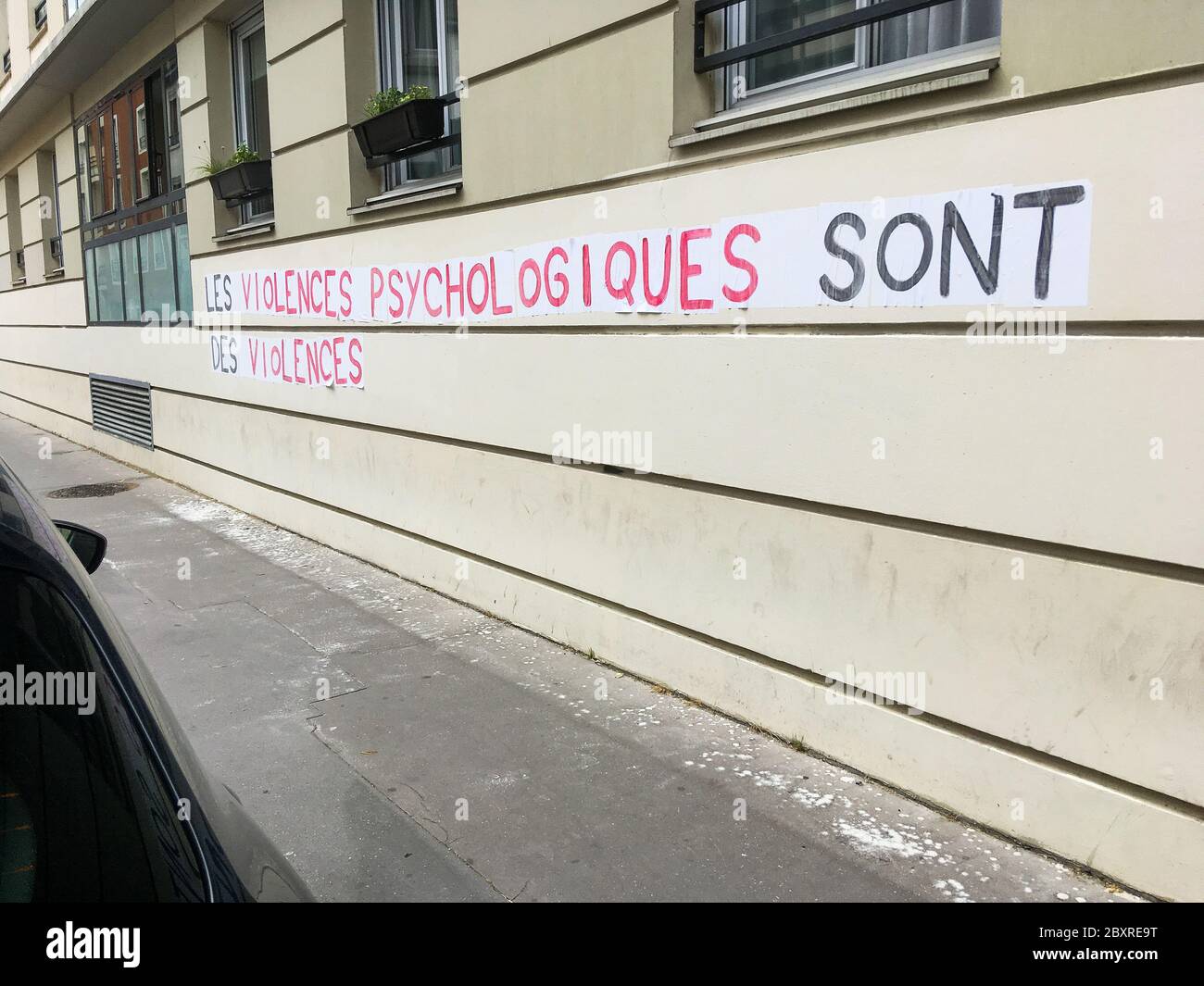 Feminist collage, Lyon, France Stock Photo - Alamy