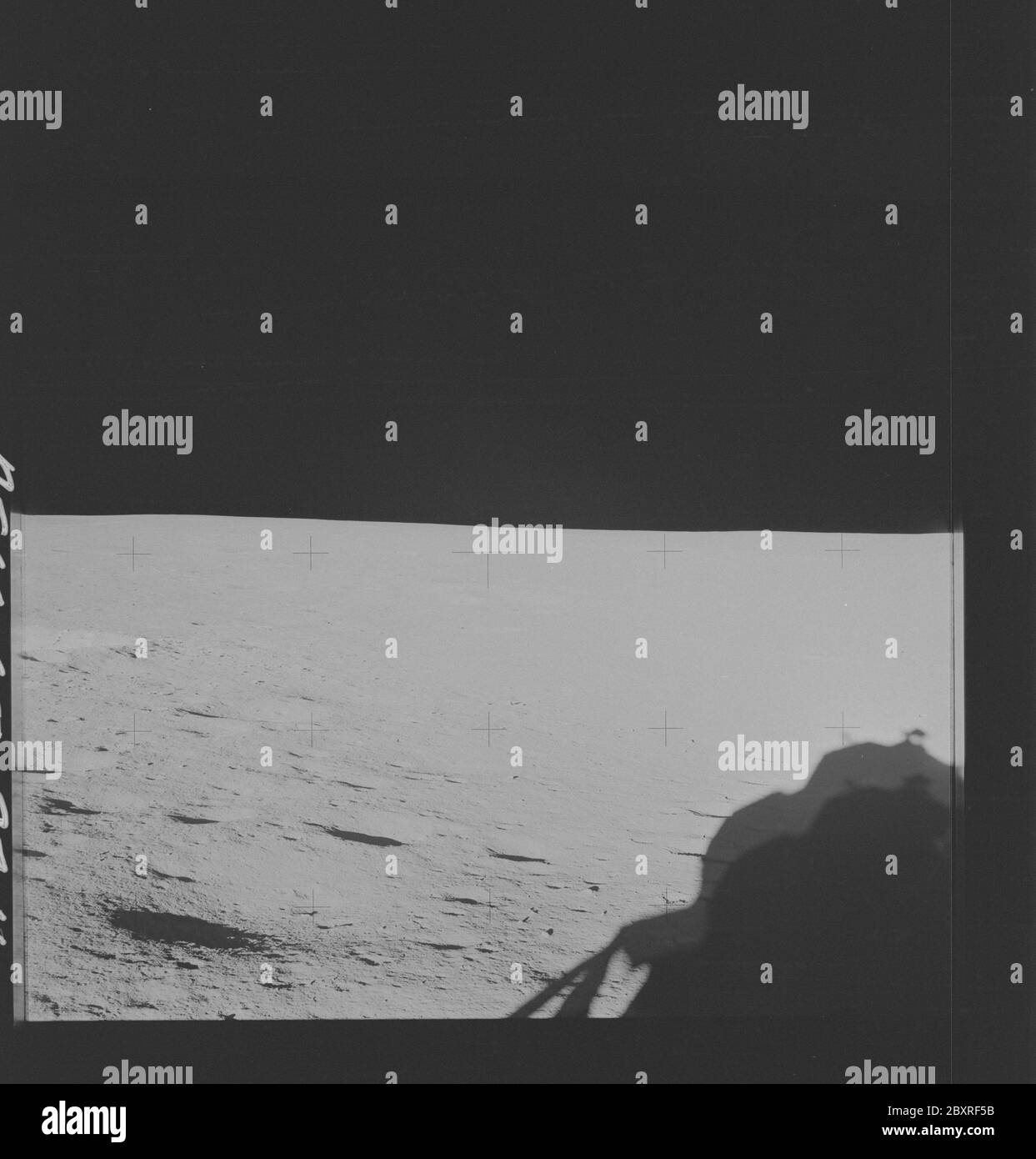 Apollo 12 lunar landing mission Black and White Stock Photos & Images ...
