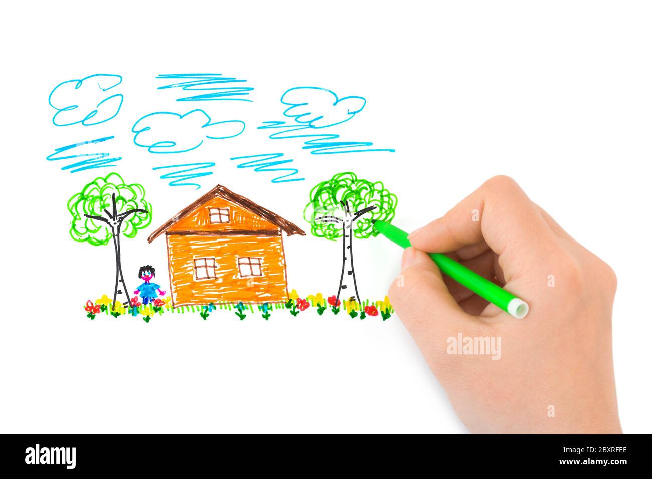 Sketching nature Cut Out Stock Images & Pictures - Alamy
