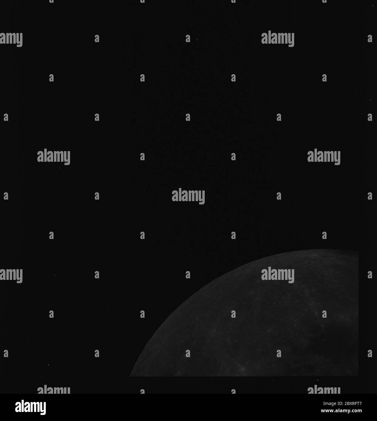 AS14-71-9898 - Apollo 14 - Apollo 14 Mission image - Oblique view ...