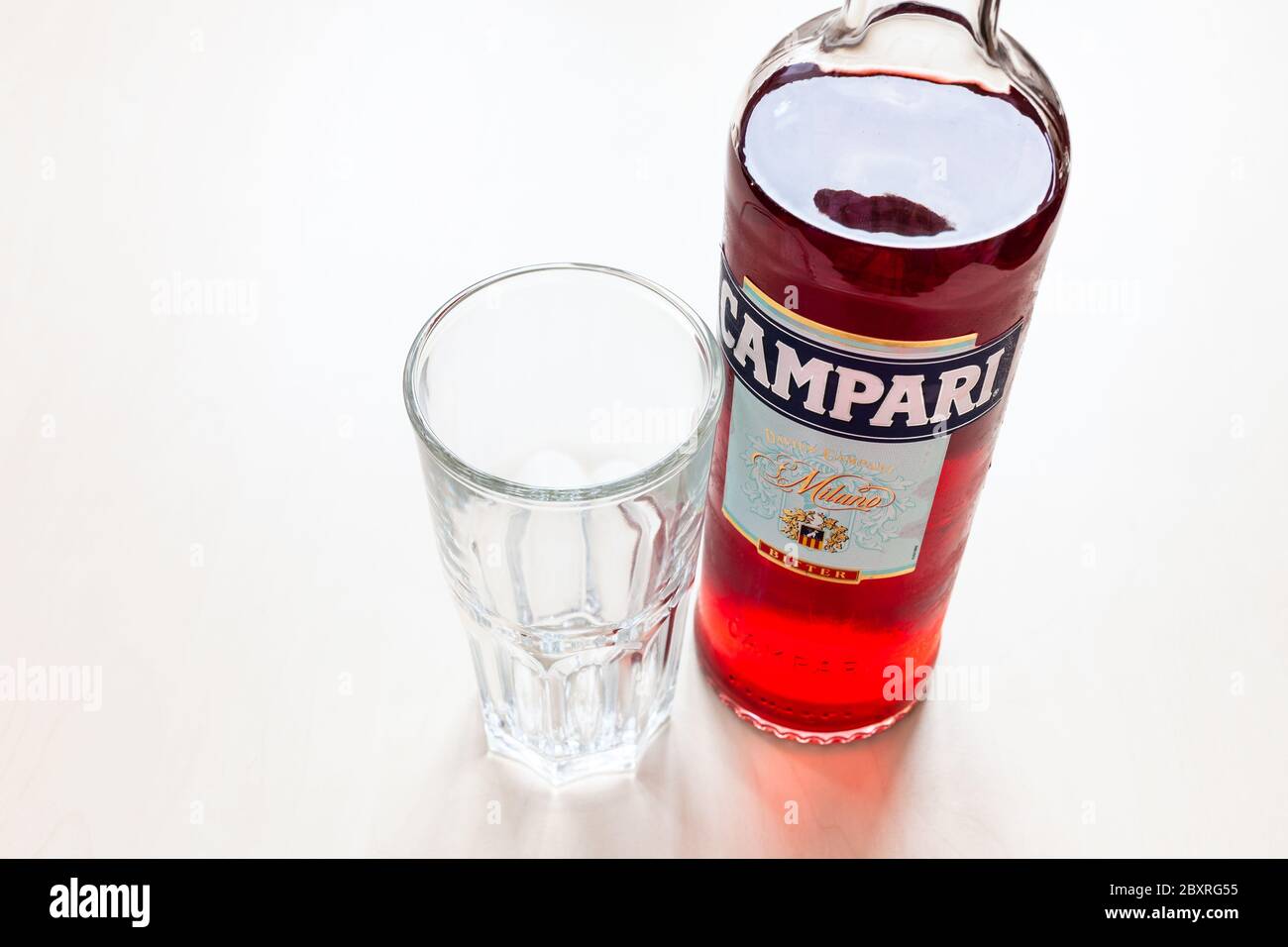 Campari bottle hi-res stock photography and images - Alamy
