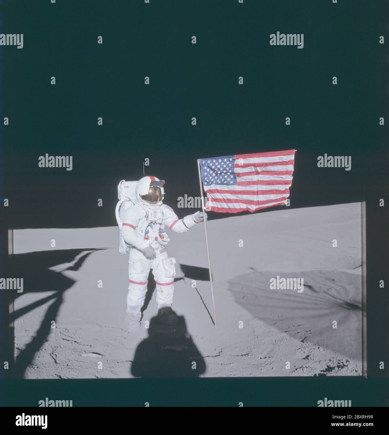 AS14-66-9231 - Apollo 14 - Apollo 14 Mission image - Astronaut Alan B ...