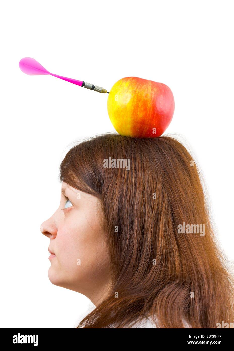 Arrow shooting apple hi-res stock photography and images - Alamy