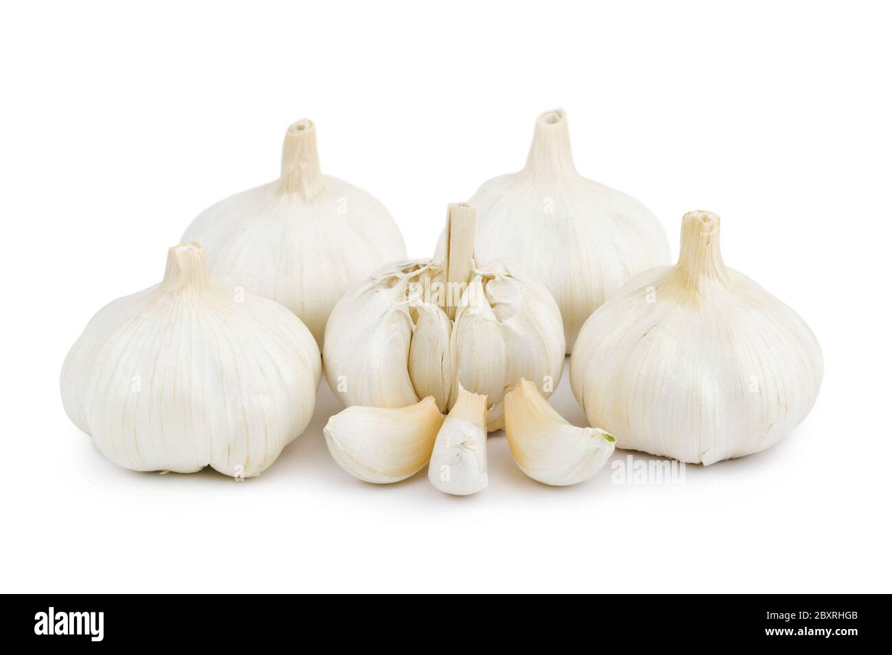 Abstract garlic clove Cut Out Stock Images & Pictures - Alamy