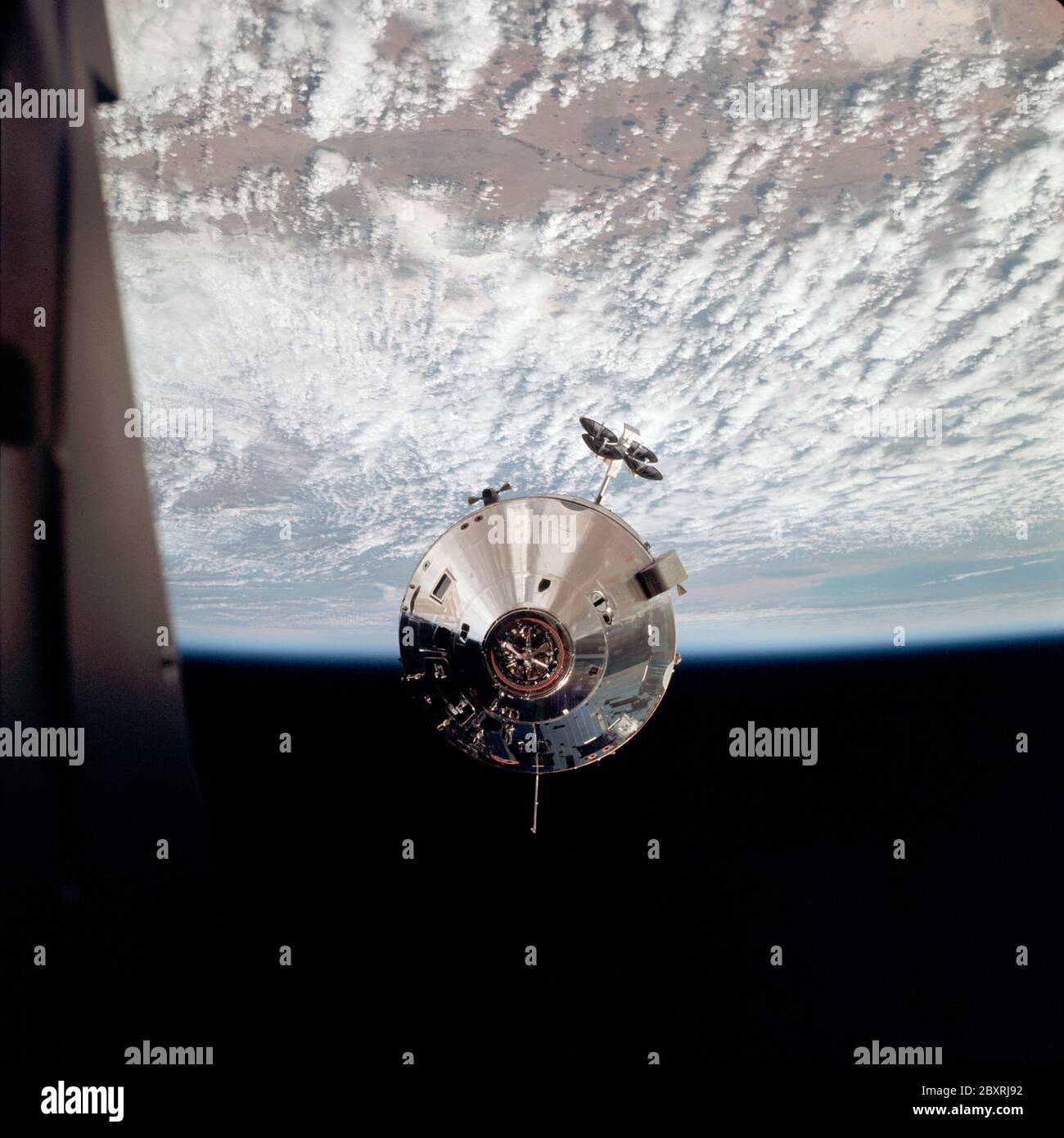 AS09-24-3656 - Apollo 9 - Apollo 9 Mission image - Command Module ...