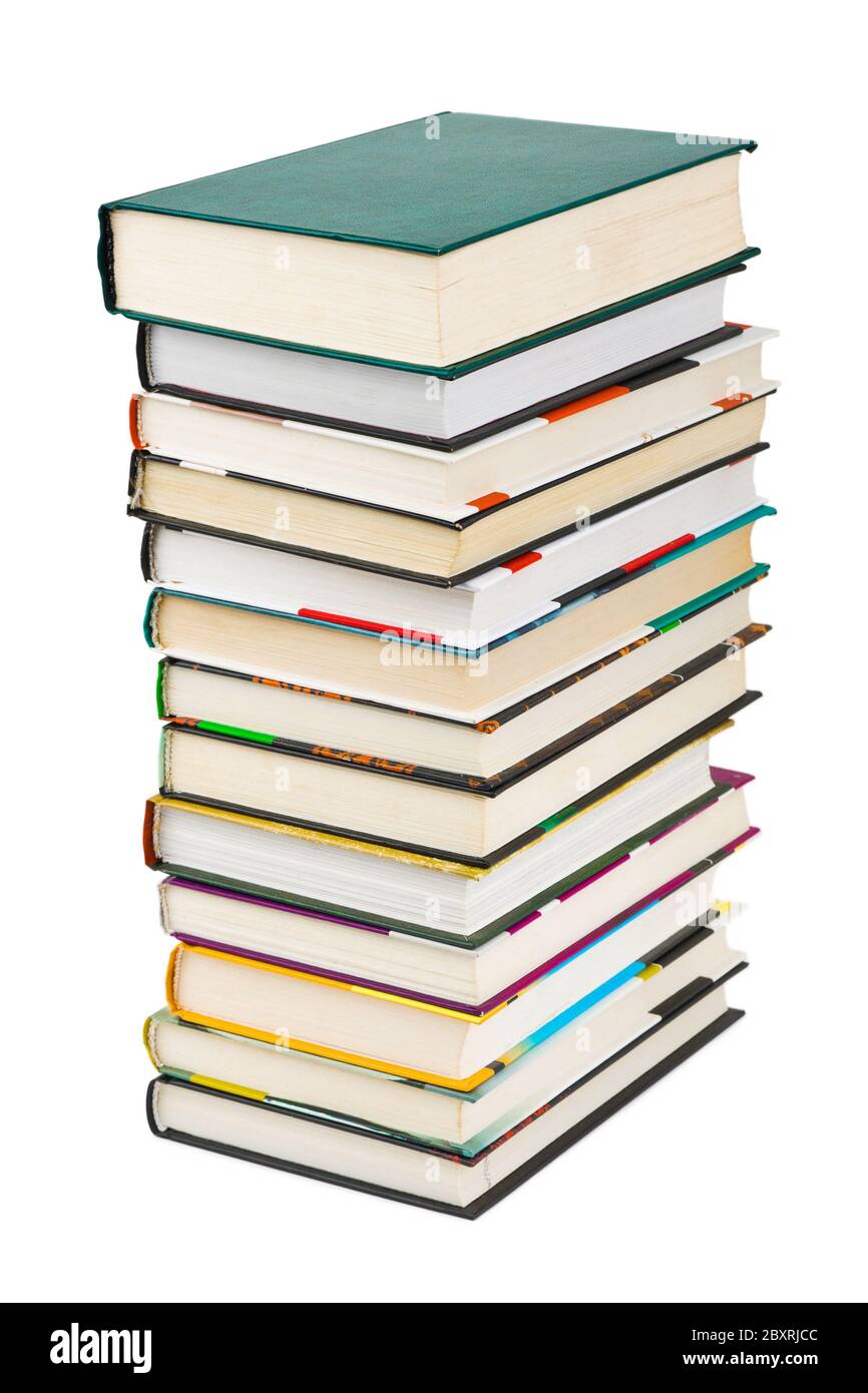 Stack of books Stock Photo - Alamy