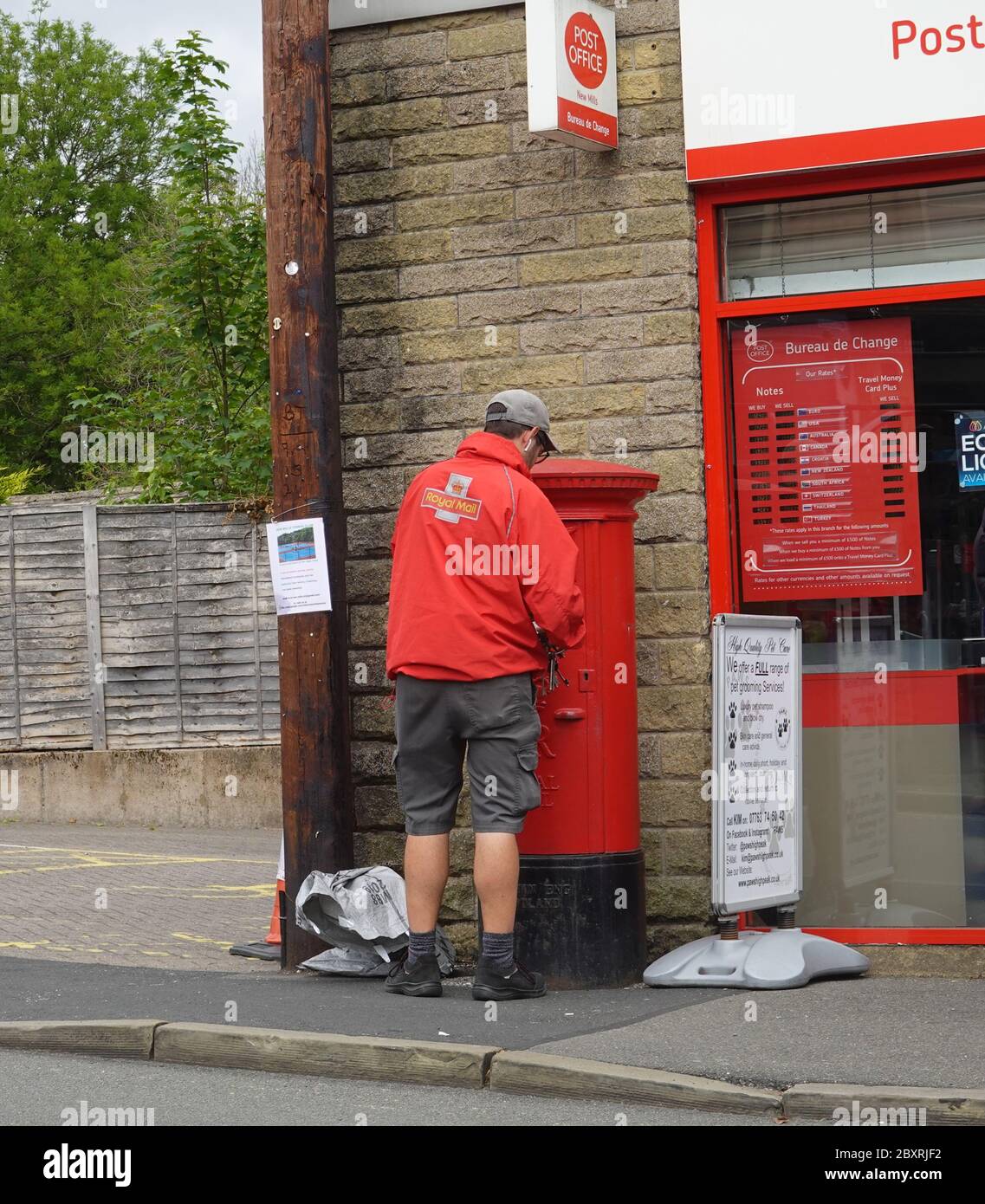 Emptying post box hi-res stock photography and images - Alamy