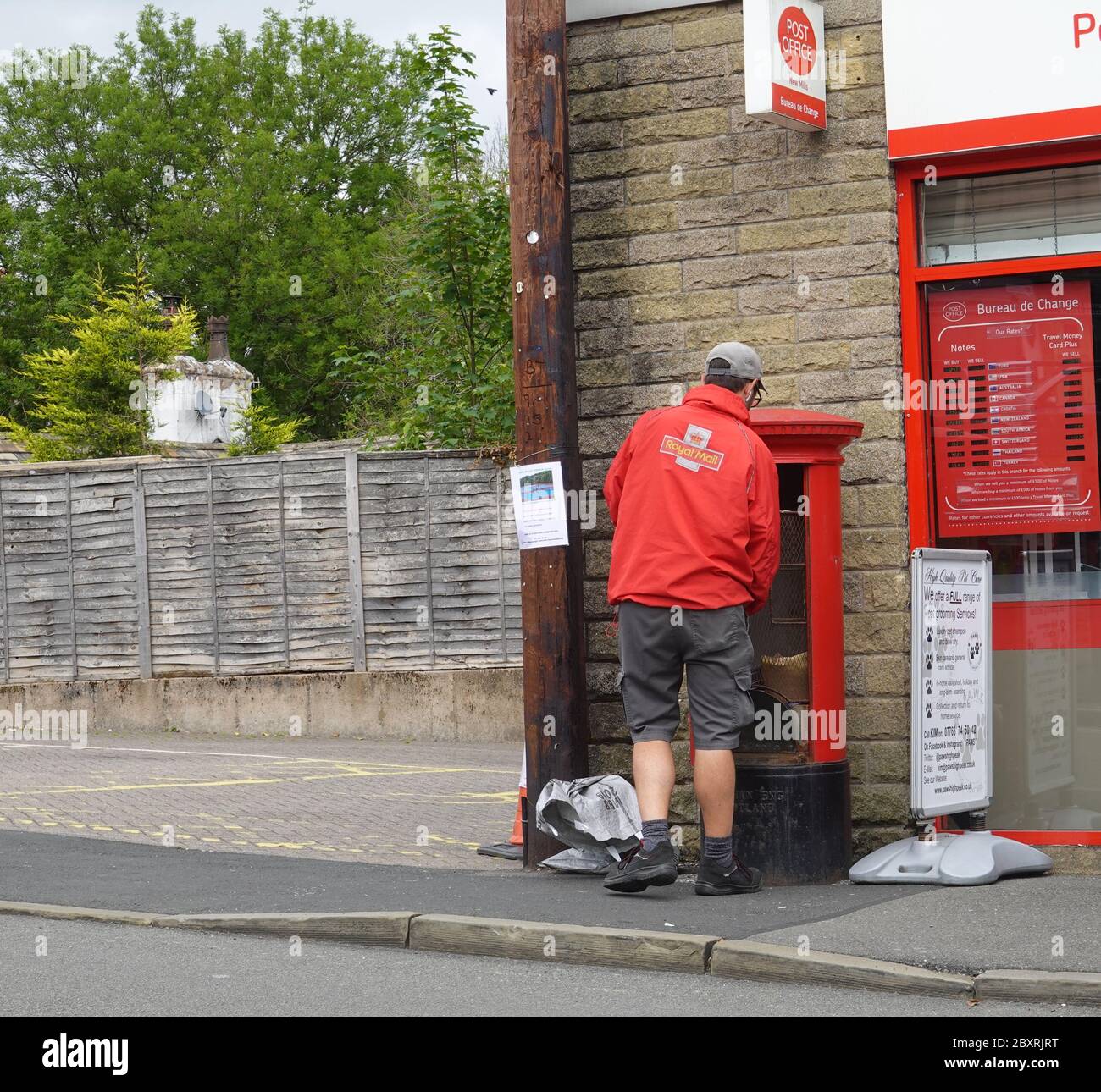 Postman Emptying Post Box High Resolution Stock Photography and Images ...