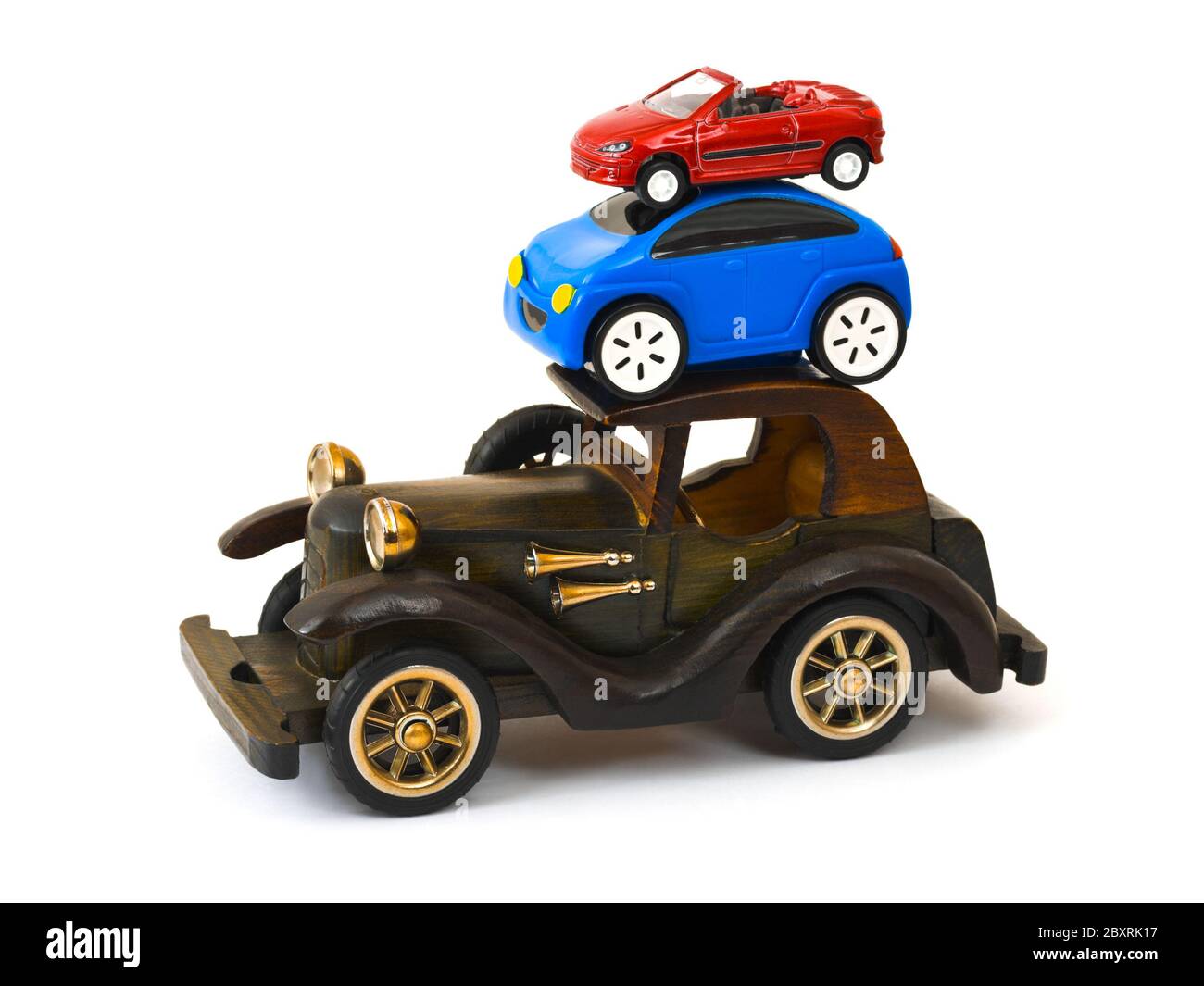 Stack of toy cars hi-res stock photography and images - Alamy