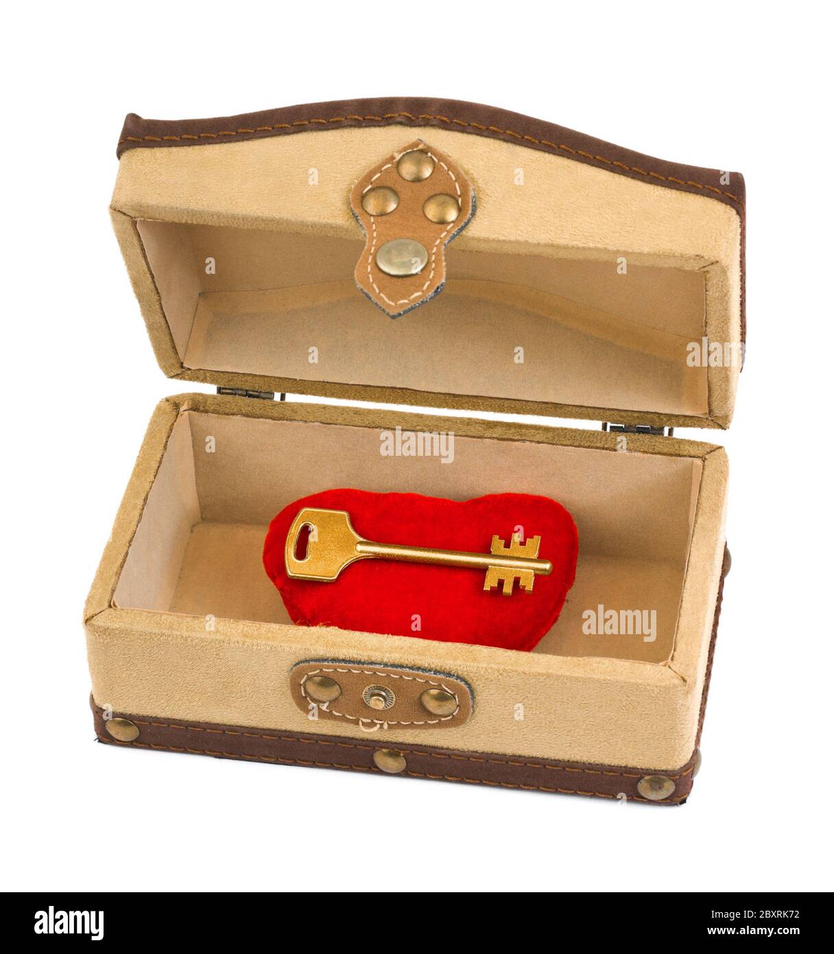 Valentines day key in Cut Out Stock Images & Pictures - Alamy