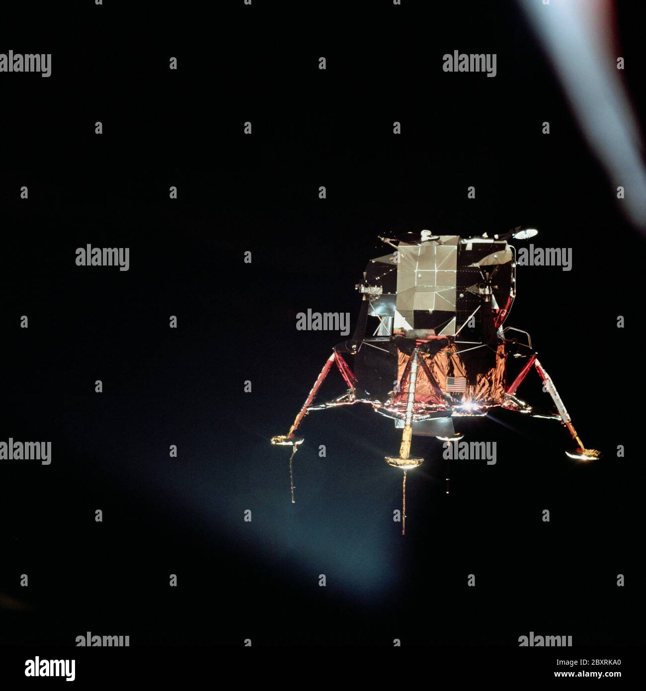 AS11-44-6585 - Apollo 11 - Apollo 11 Mission image - View of Lunar ...