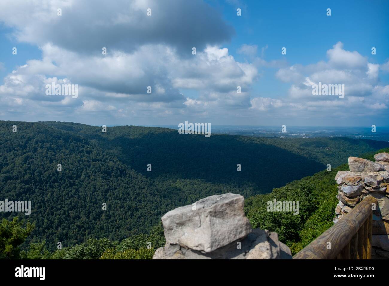 Cooper's Rock Outlook Stock Photo - Alamy
