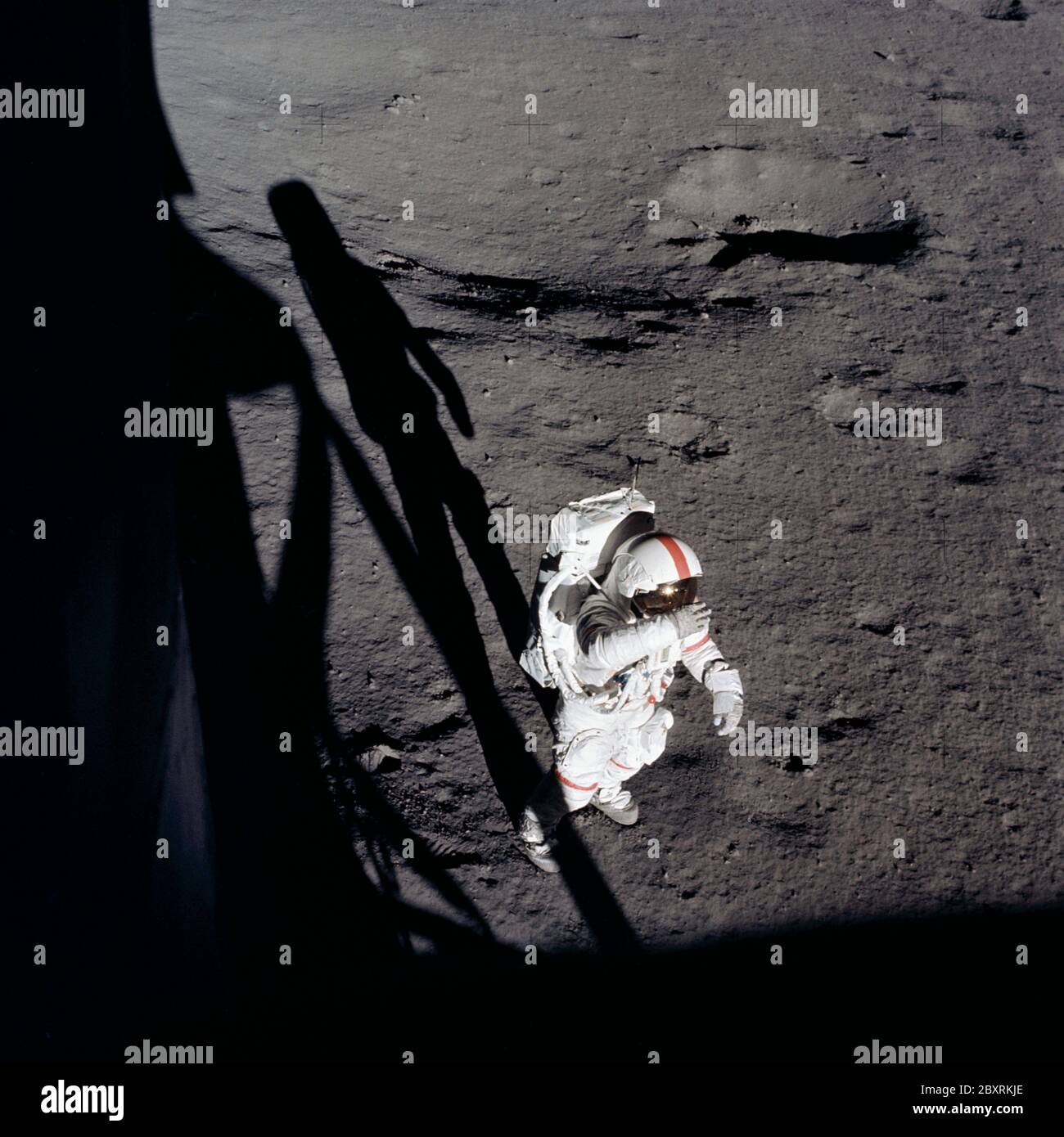 AS14-66-9230 - Apollo 14 - Apollo 14 Mission image - Astronaut Alan B ...