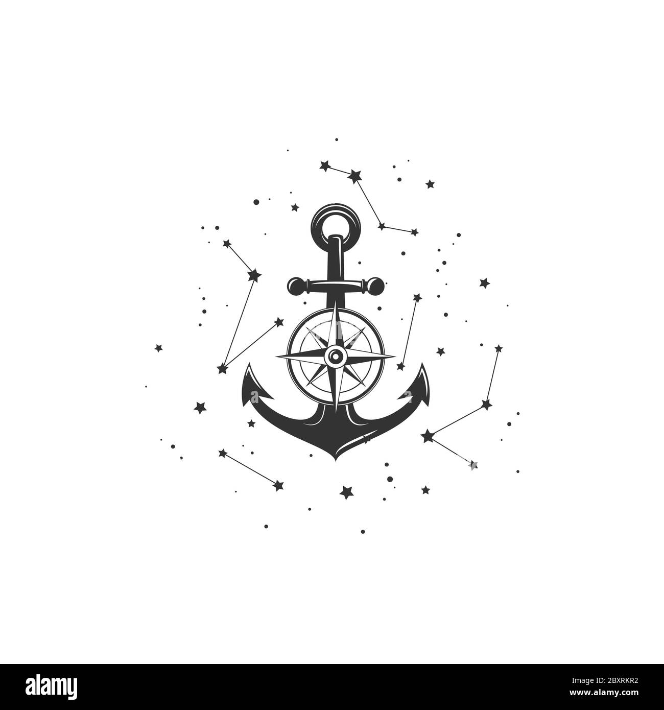 Compass Navigation Stars