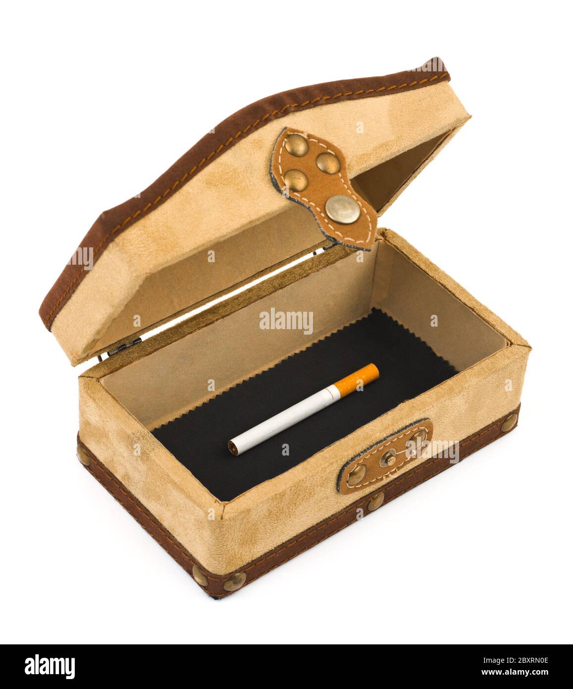 Cigarette in box Stock Photo - Alamy