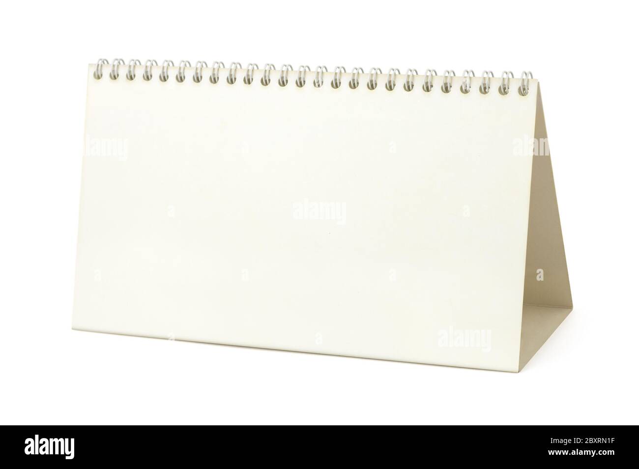 Blank paper calendar Stock Photo - Alamy