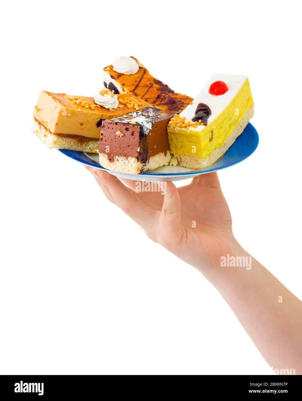 Waiter with cakes hi-res stock photography and images - Alamy