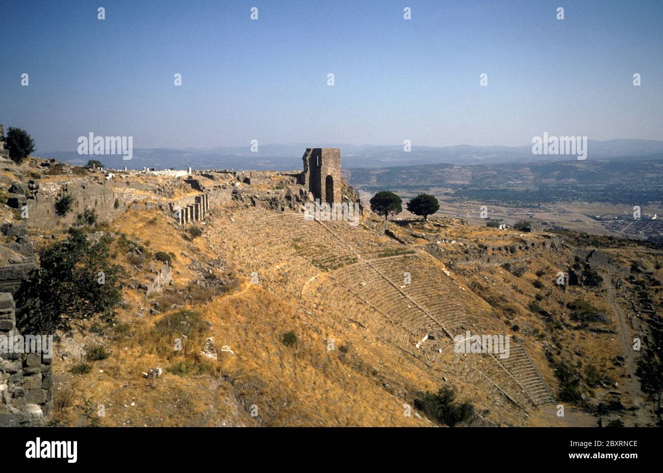 Ancient Greek city of Pergamon in Turkey Stock Photo - Alamy