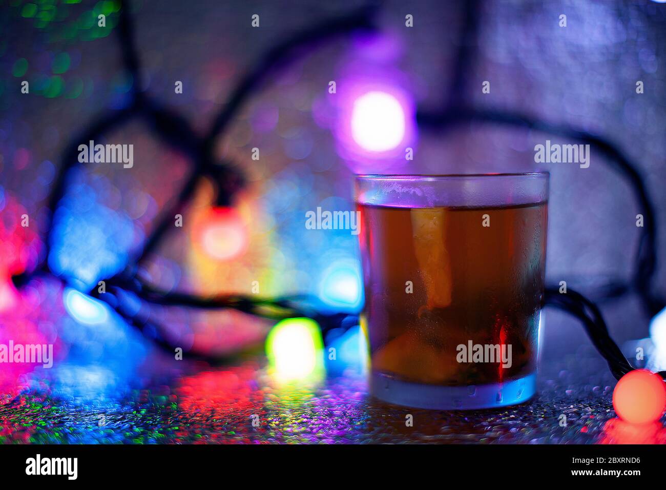 Iced drink and journal hi-res stock photography and images - Alamy