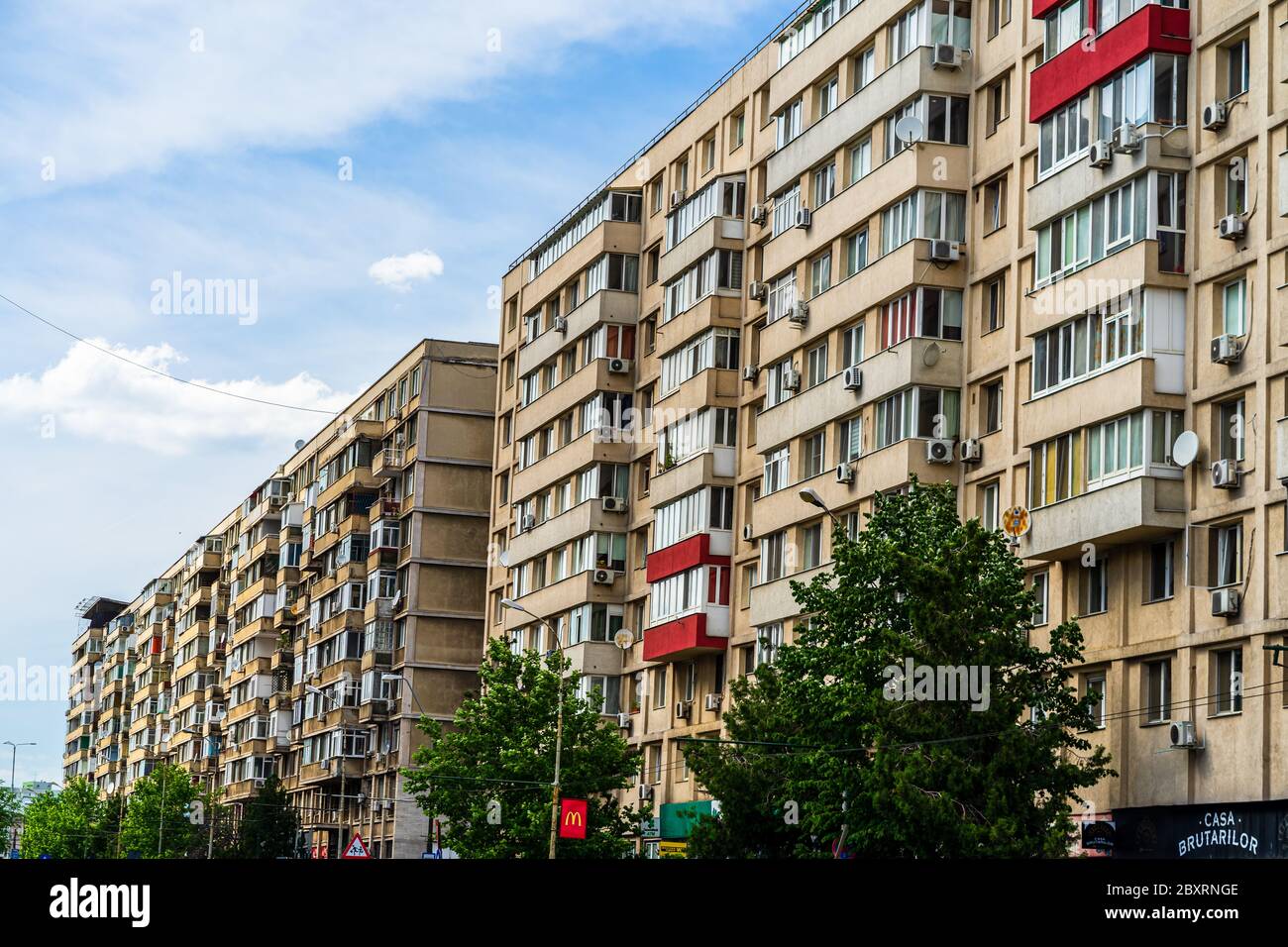 Apartment buildings in Bucharest, Romania, 2020 Stock Photo - Alamy