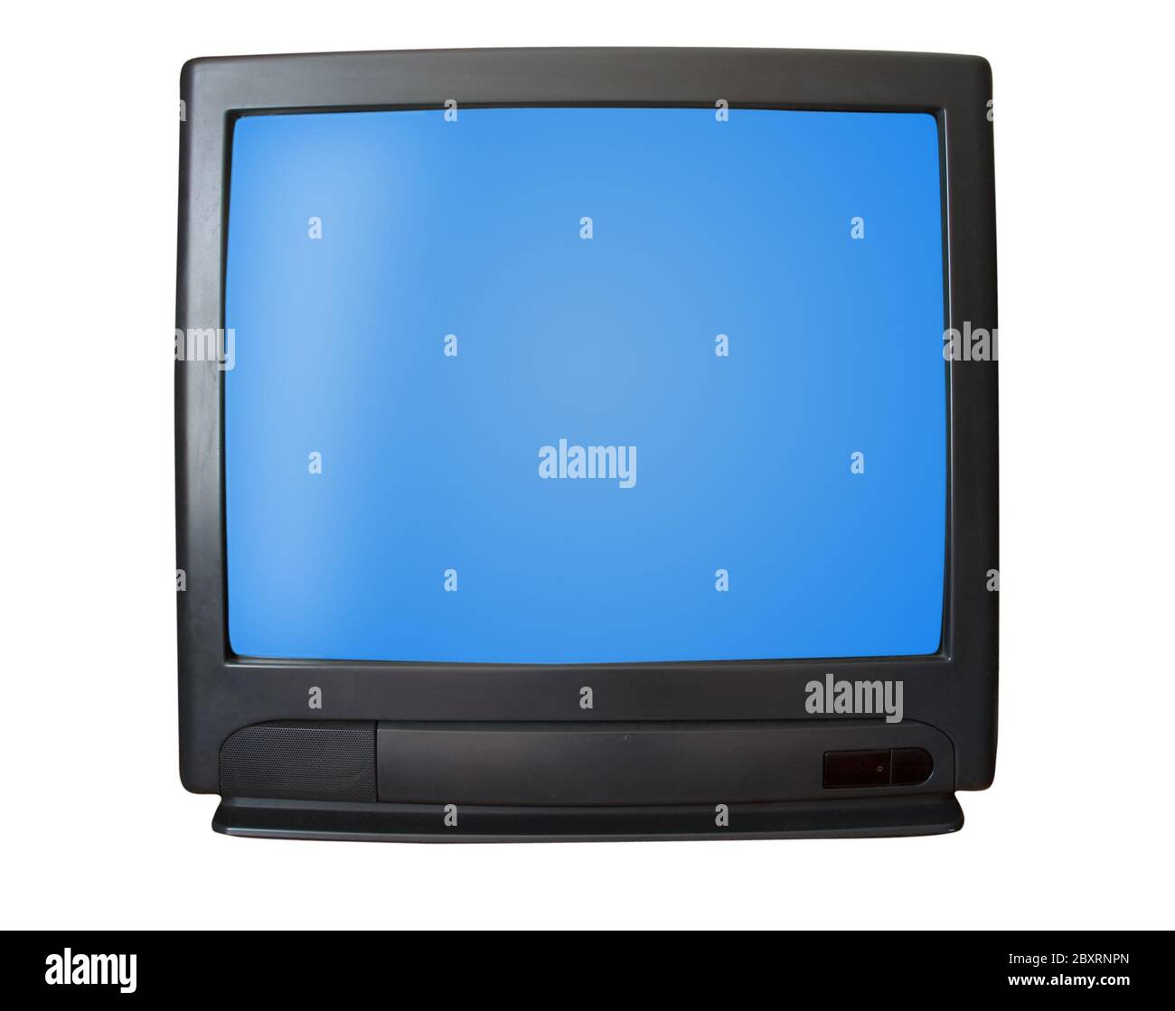 Modern TV isolated on a white background. Not widescreen Stock Photo ...
