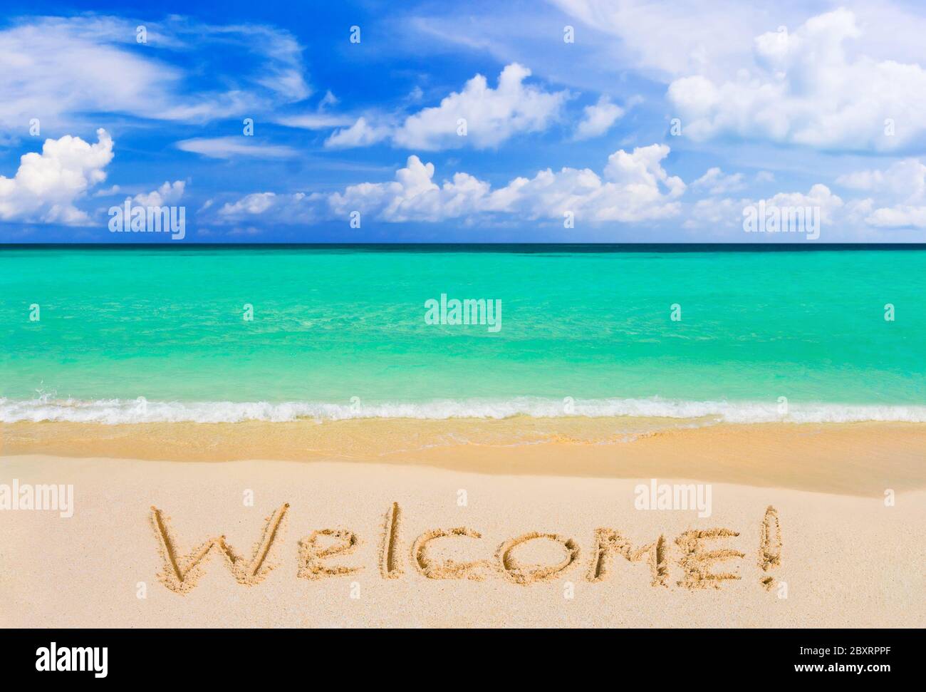 Welcome word cloud hi-res stock photography and images - Alamy