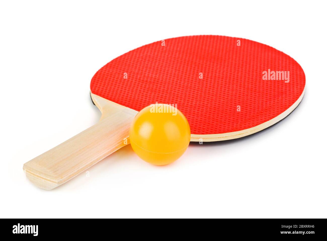 Tennis racket and ball Stock Photo - Alamy