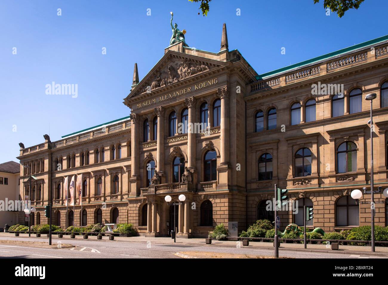 the Natural History Museum Alexander Koenig on Adenauer Allee, North ...