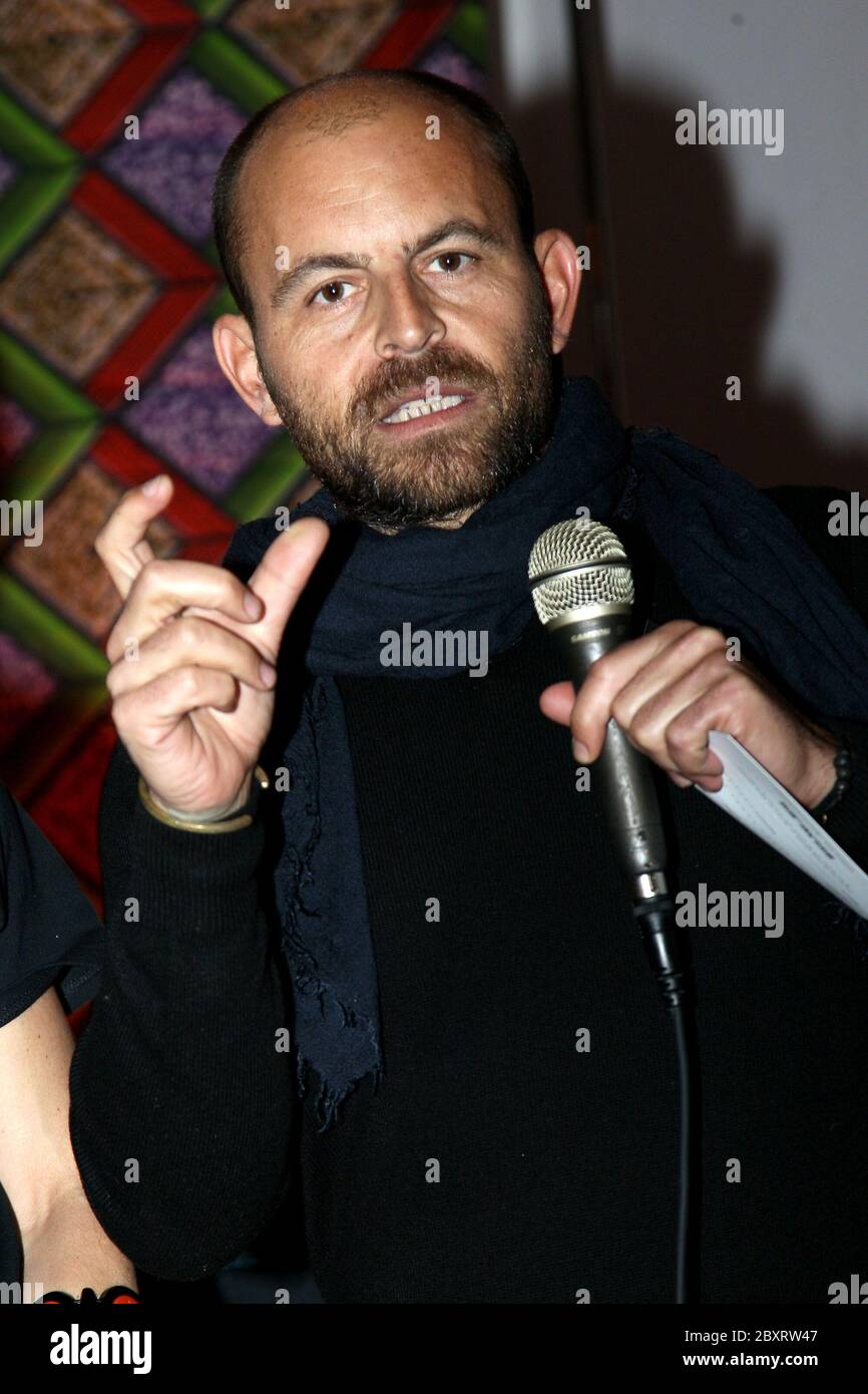 New York, NY, USA. 2 February, 2017. David Belle at the RE-Touch Haiti ...