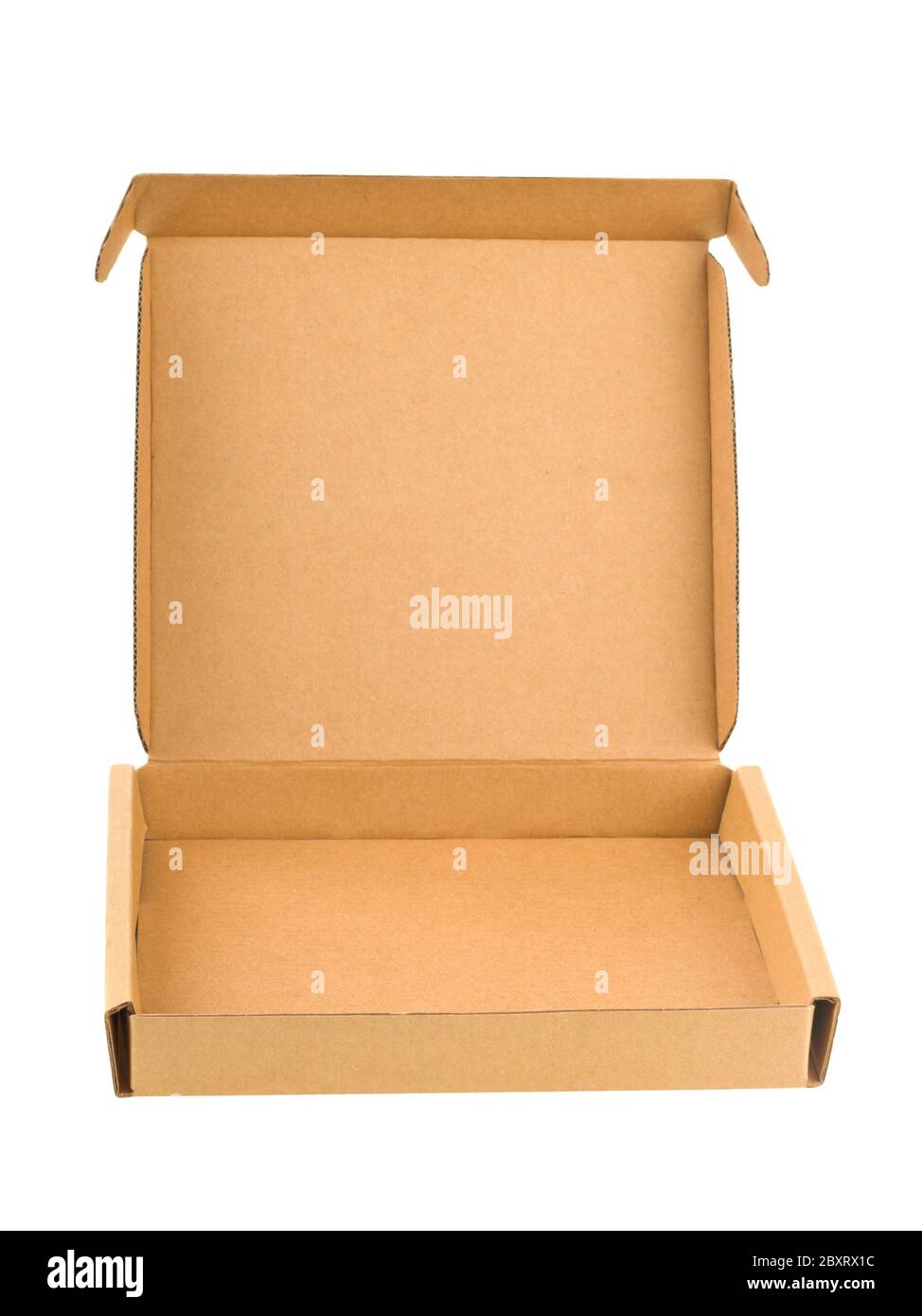 Empty cardboard box Stock Photo - Alamy