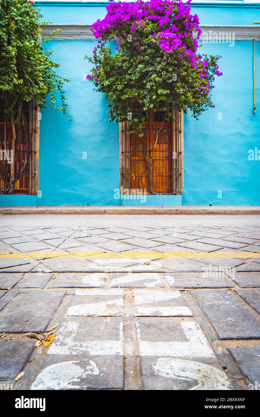 Ordinary House in Oaxaca, Mexico Stock Photo - Alamy