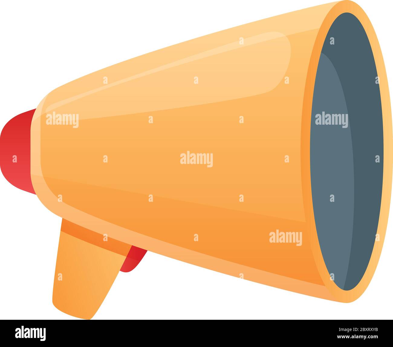 Stage director megaphone icon. Cartoon of stage director megaphone ...