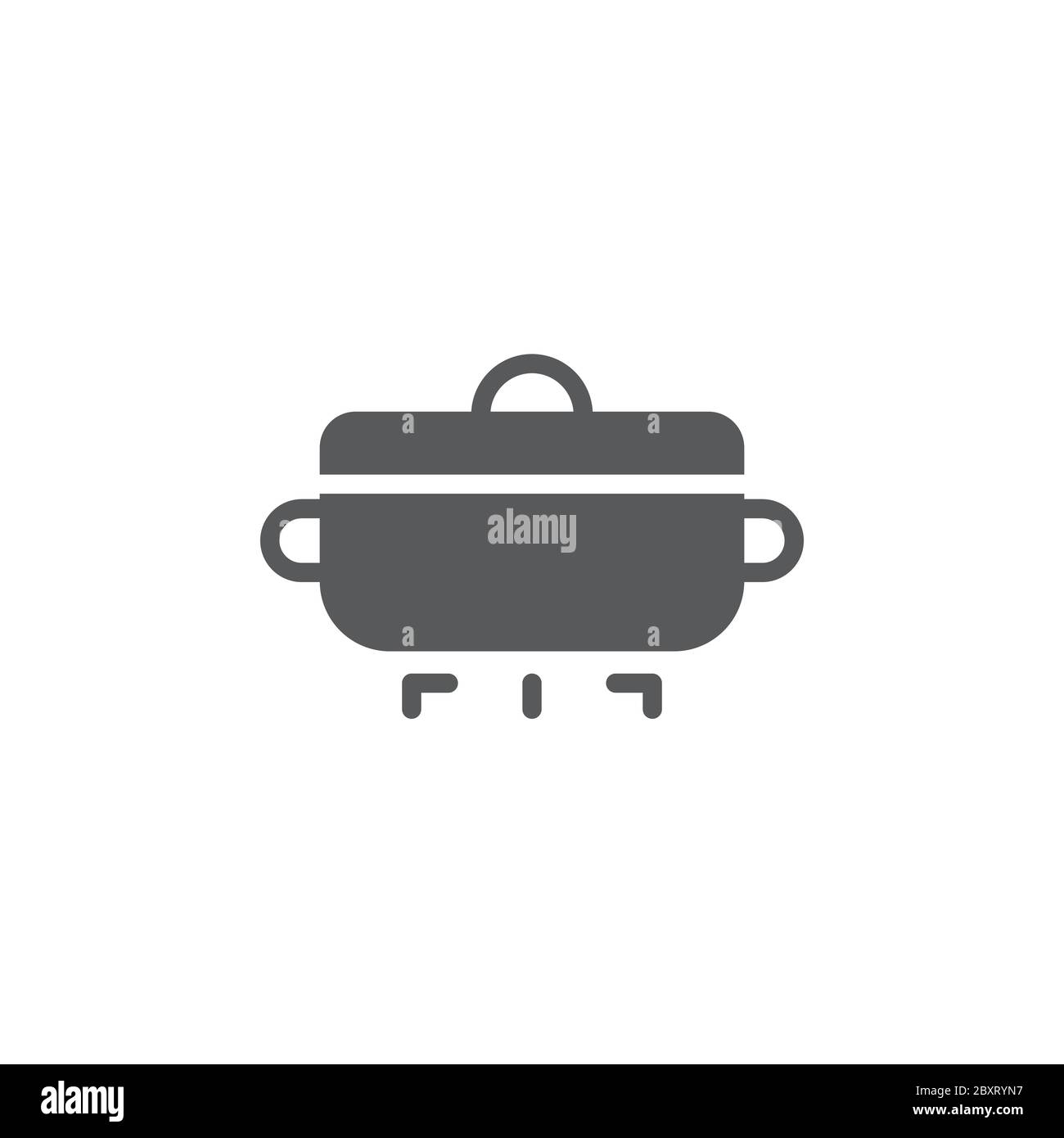 Cooking instruction vector icon symbol work flow isolated on white ...