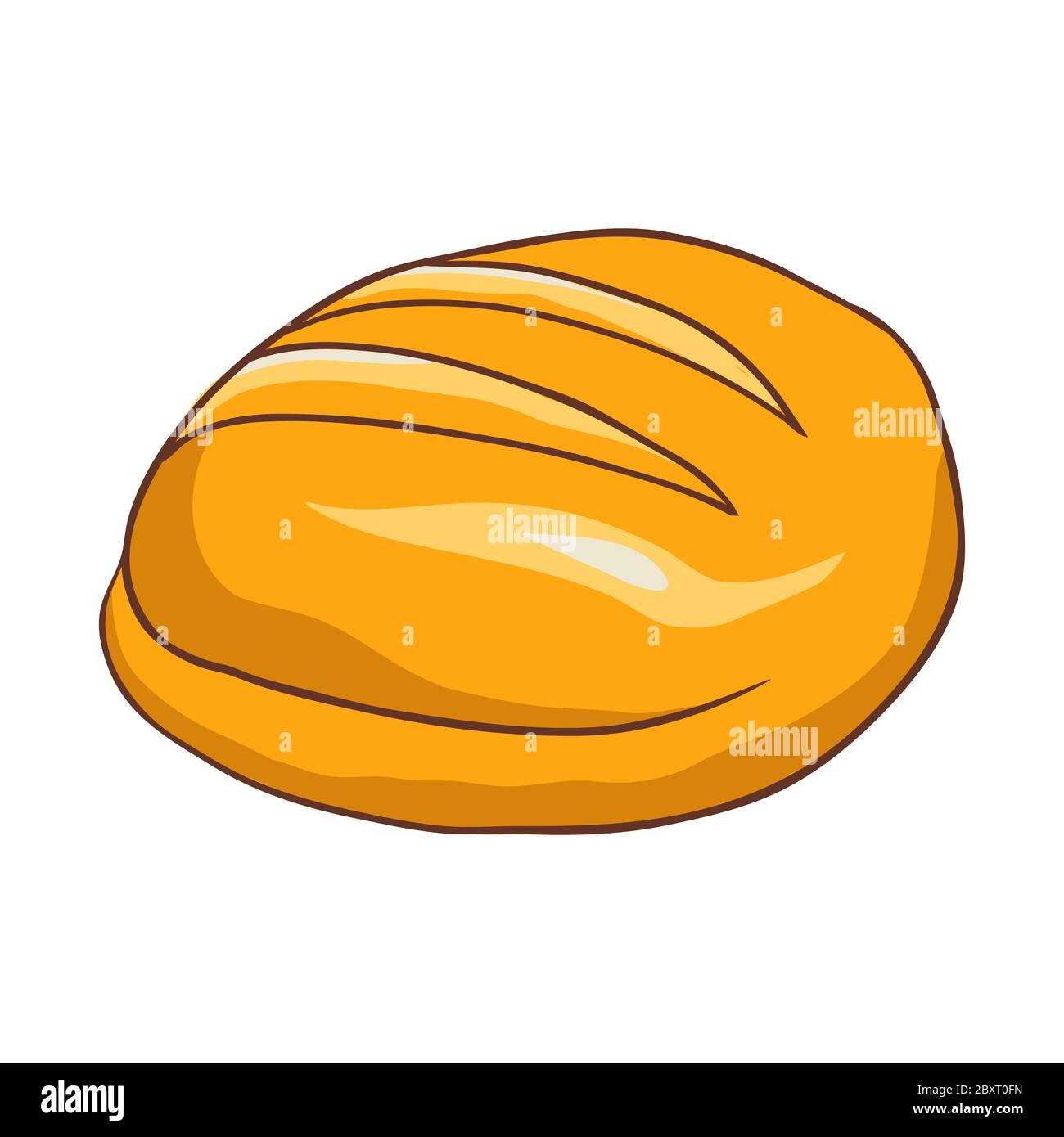 Illustration of freshly baked bread Stock Vector Image & Art - Alamy