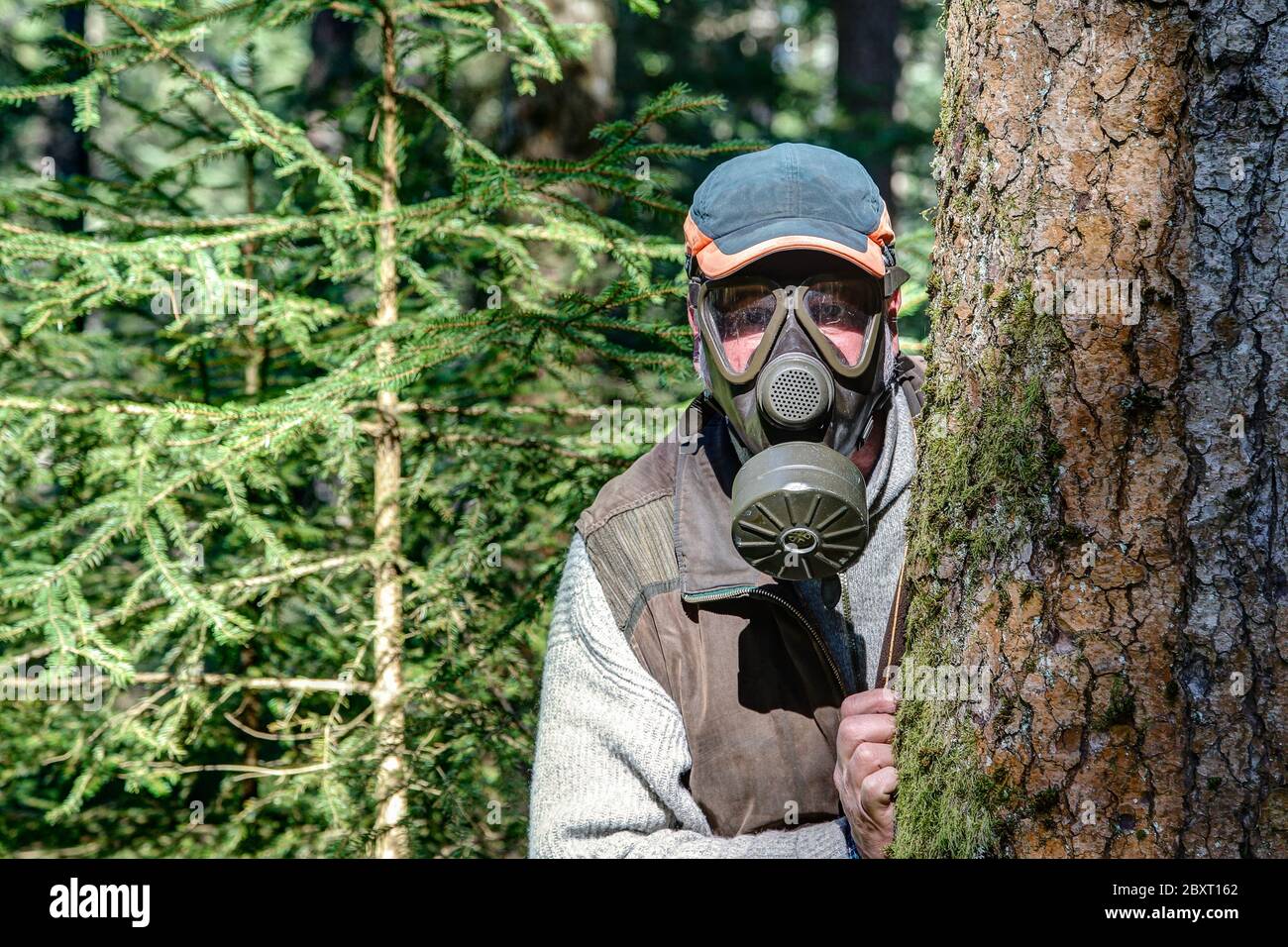 It almost looks like a symbol of the Corona crisis we are currently in ...