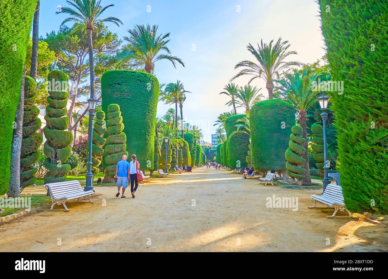 Park genoves cadiz hi-res stock photography and images - Alamy