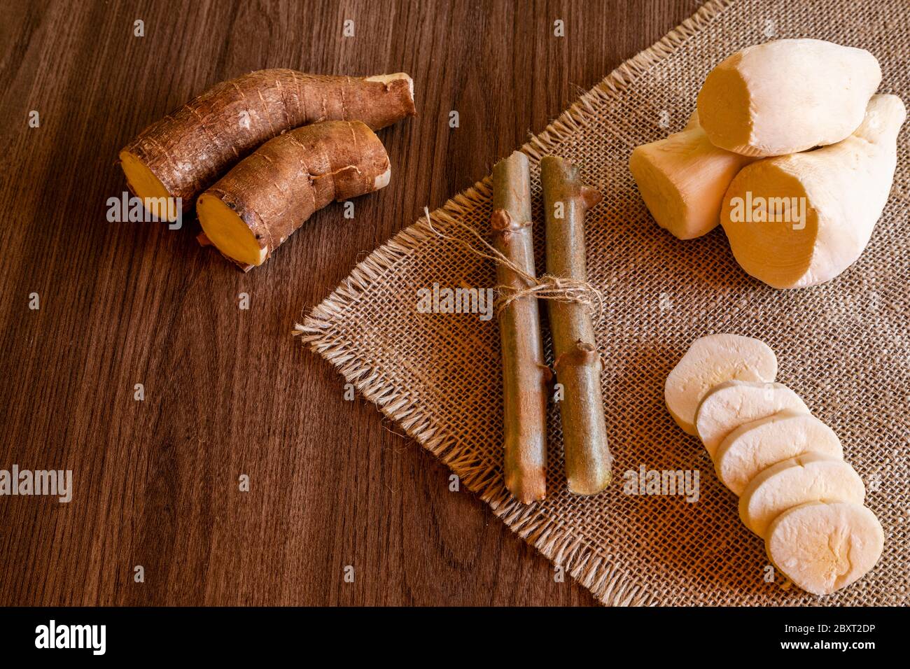 Cassava, also called manioc, yuca, balinghoy, mogo, mandioca, kamoteng ...