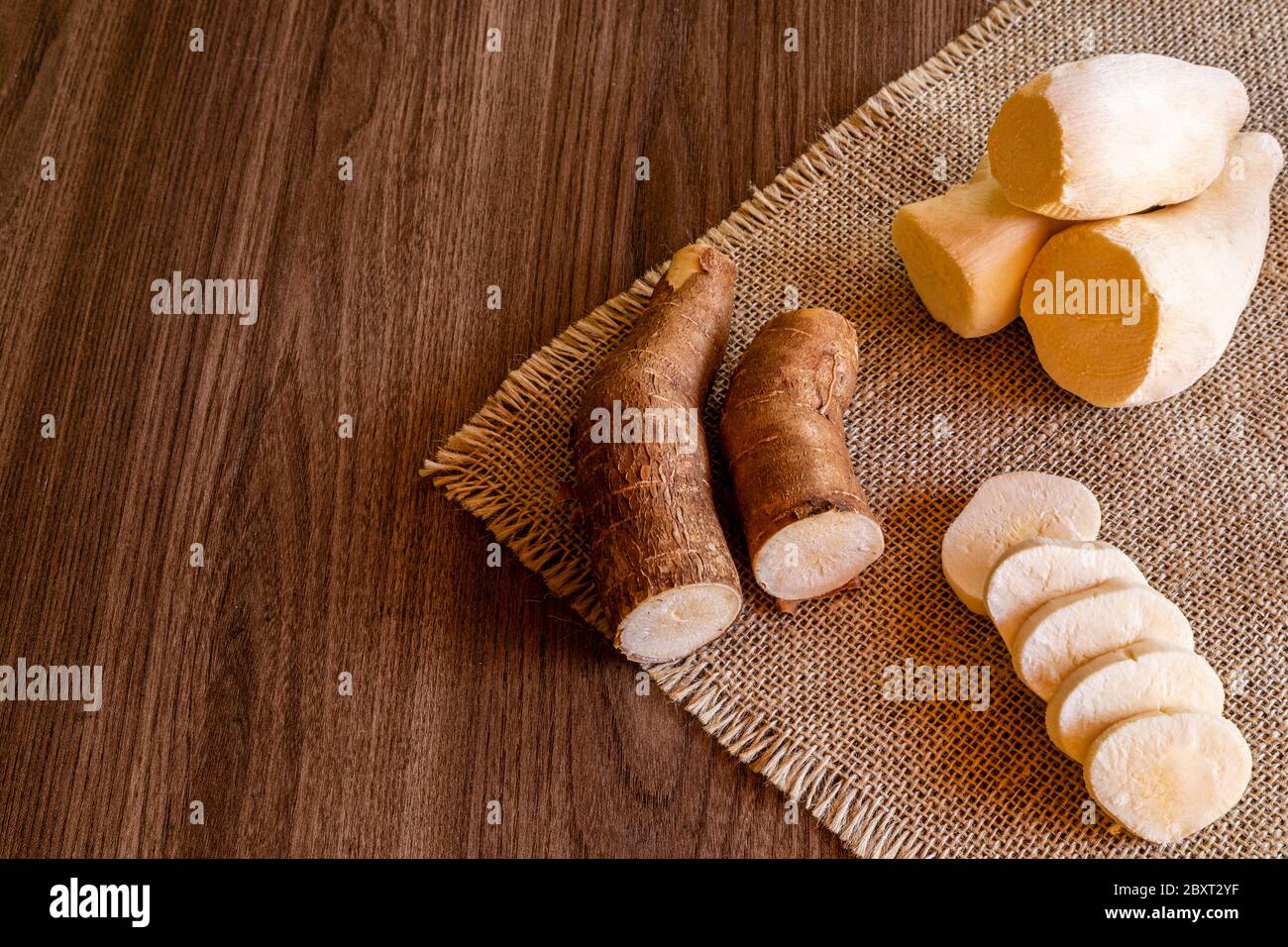 Cassava, also called manioc, yuca, balinghoy, mogo, mandioca, kamoteng ...