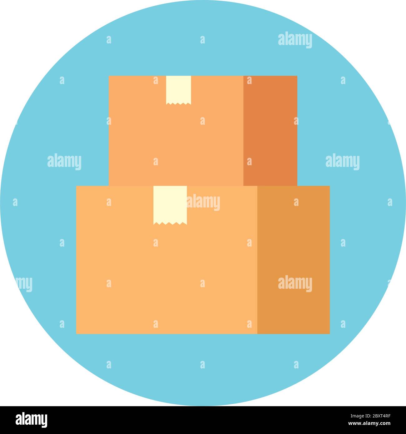 Delivery boxes icon vector design Stock Vector Image & Art - Alamy