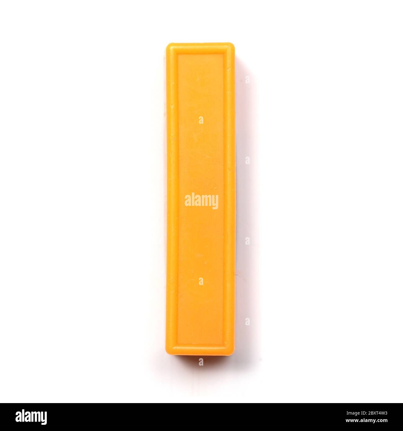 Magnetic uppercase letter I of the British alphabet Stock Photo - Alamy