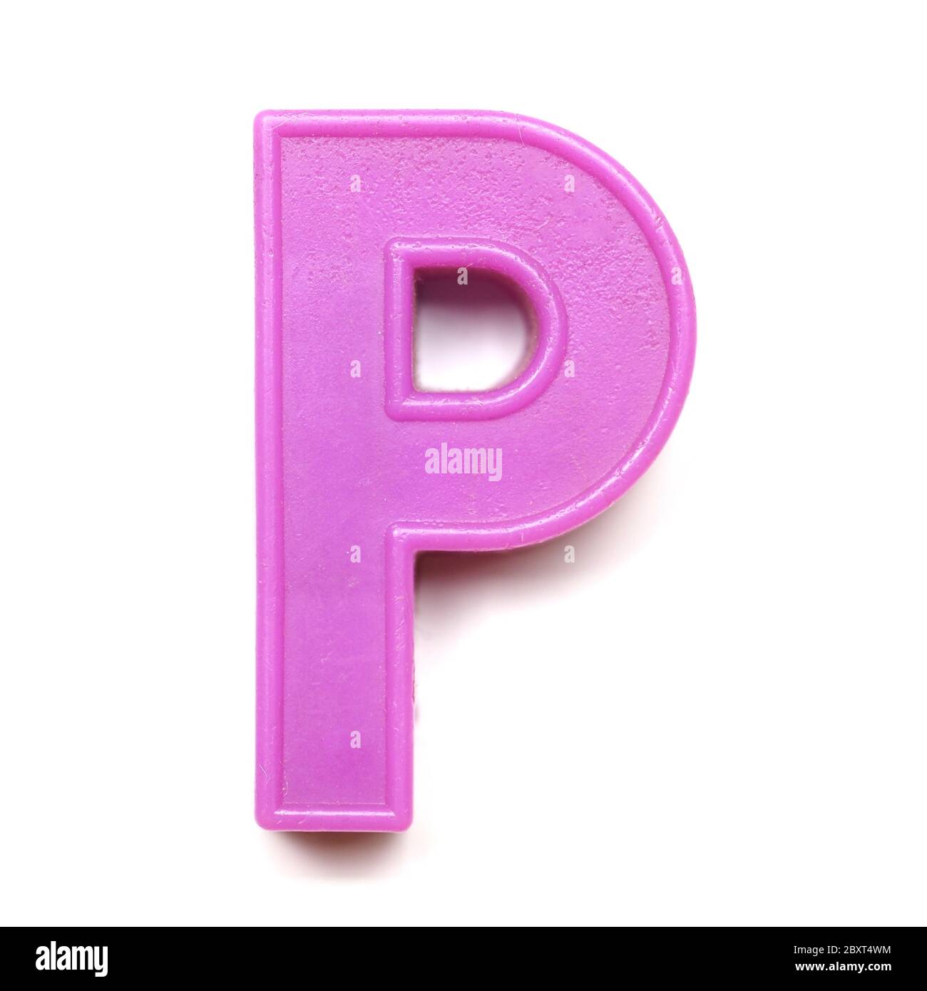 Magnetic uppercase letter P of the British alphabet Stock Photo - Alamy