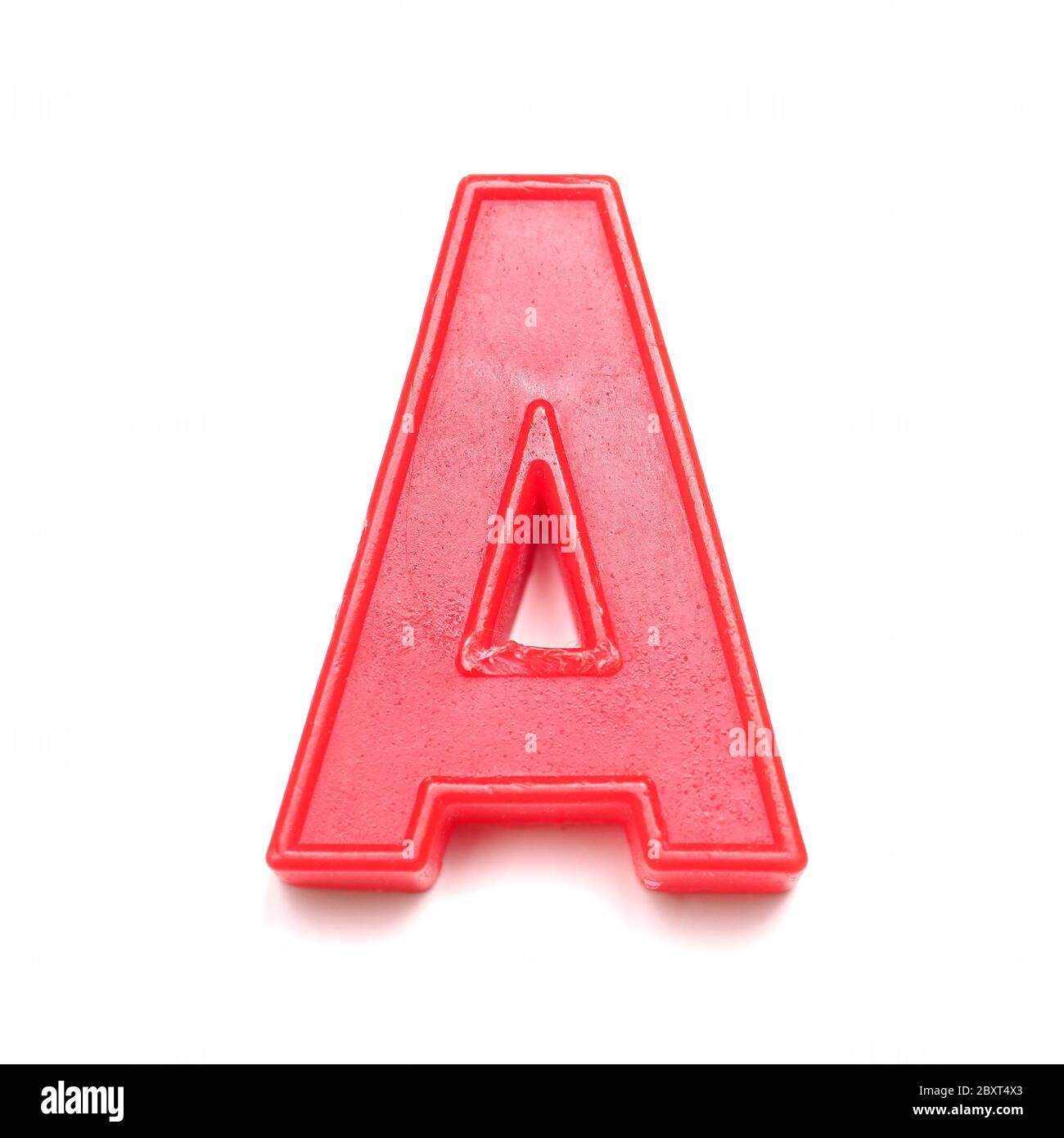 Magnetic lowercase letter A of the British alphabet Stock Photo - Alamy