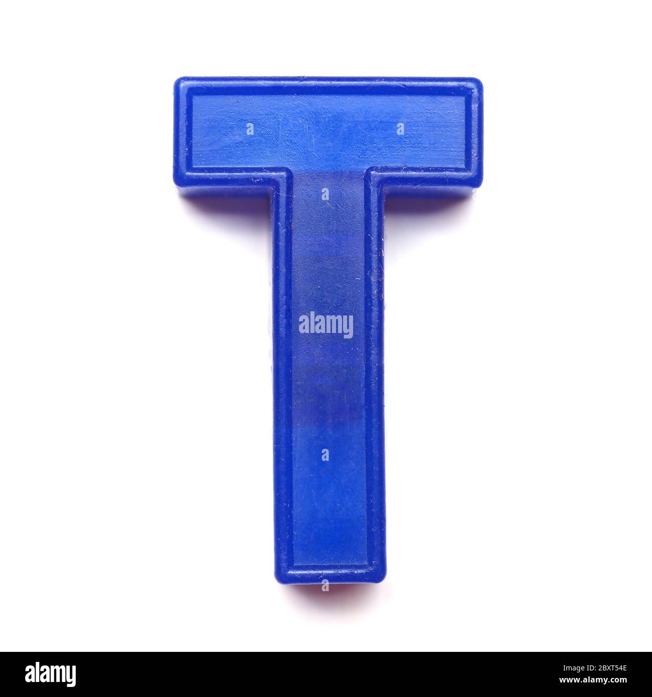 Magnetic uppercase letter T of the British alphabet Stock Photo - Alamy