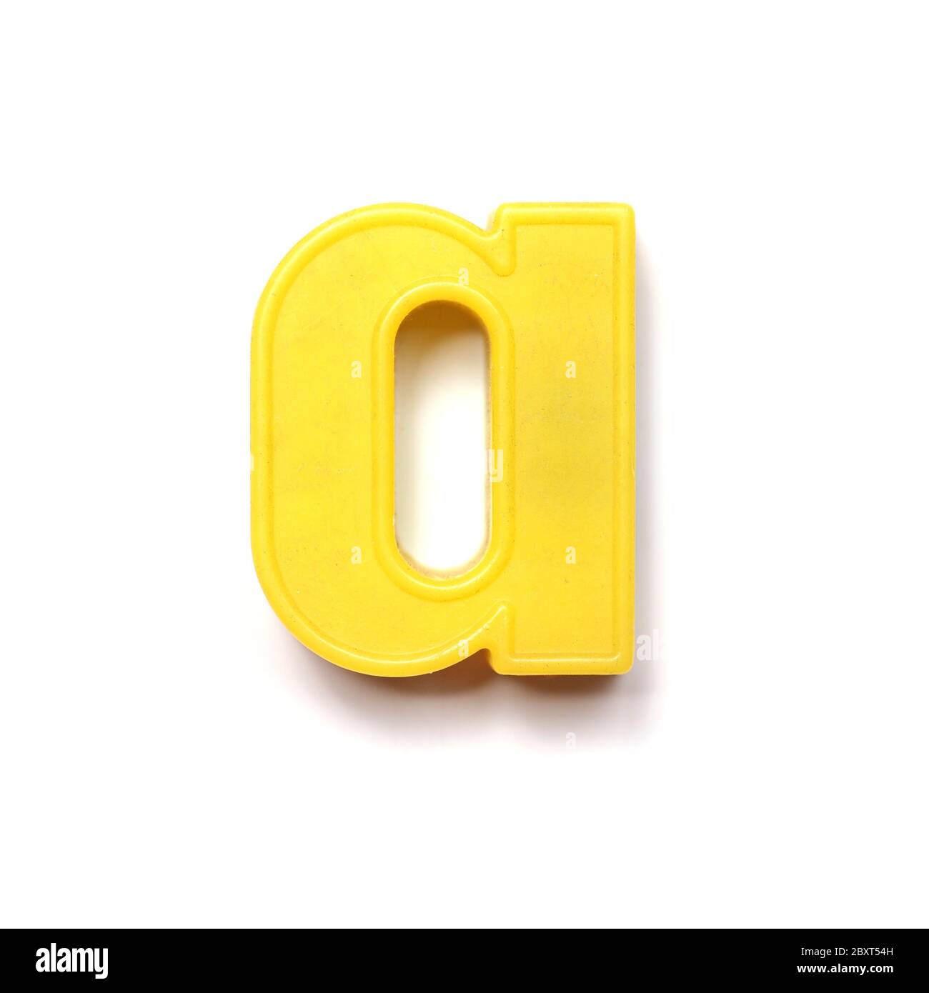 Magnetic lowercase letter A of the British alphabet Stock Photo - Alamy